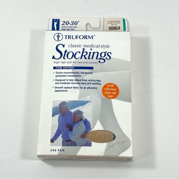 truform | Accessories | Truform Thigh High Medium Medical Stockings 230 ...